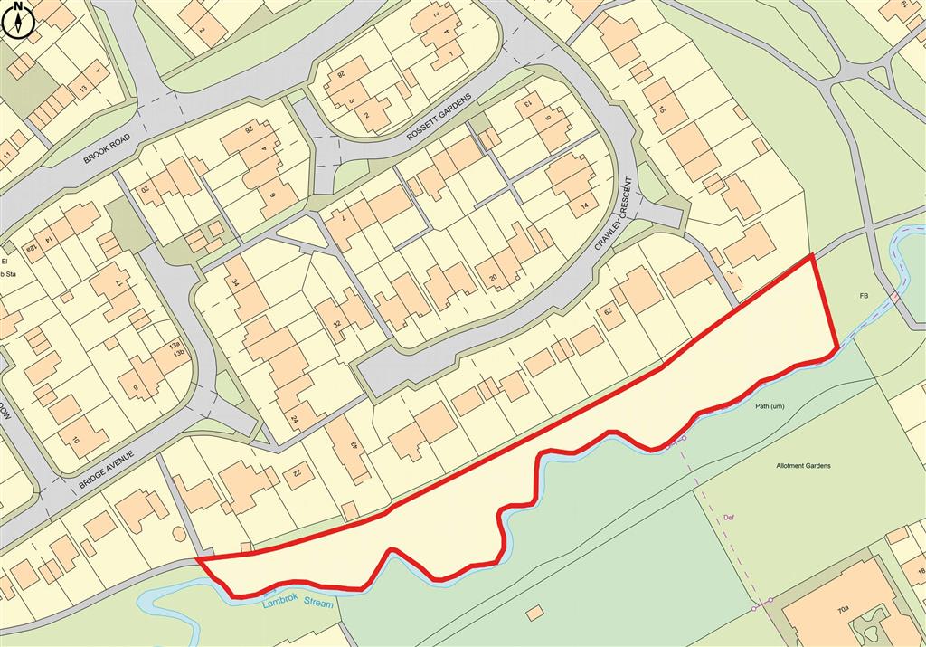 Land to the right of, Crawley Crescent, TROWBRIDGE, Wiltshire, BA14 9SP